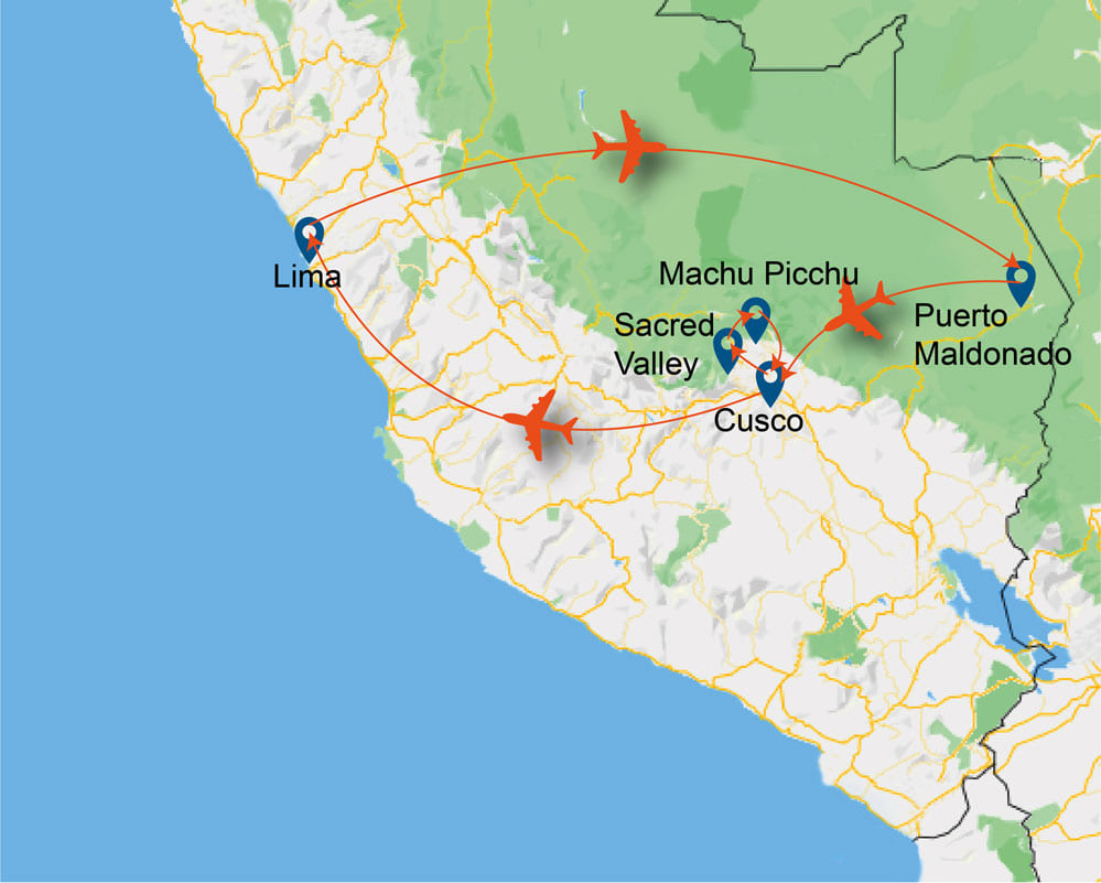 Rainforest & Machu Picchu - Peru Travel Hub